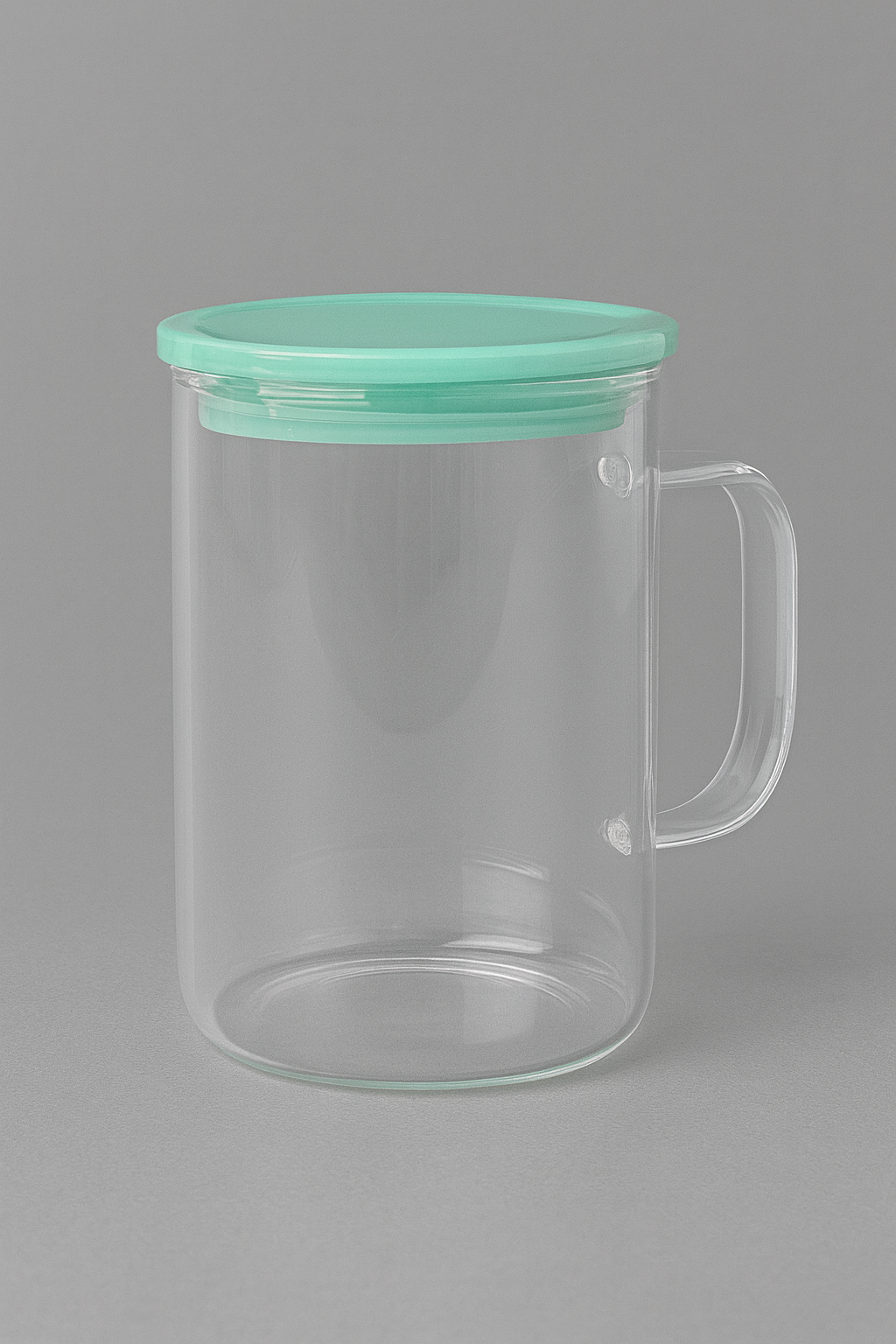 17oz Glass Mug Color Lid – Bs Cup Boutique